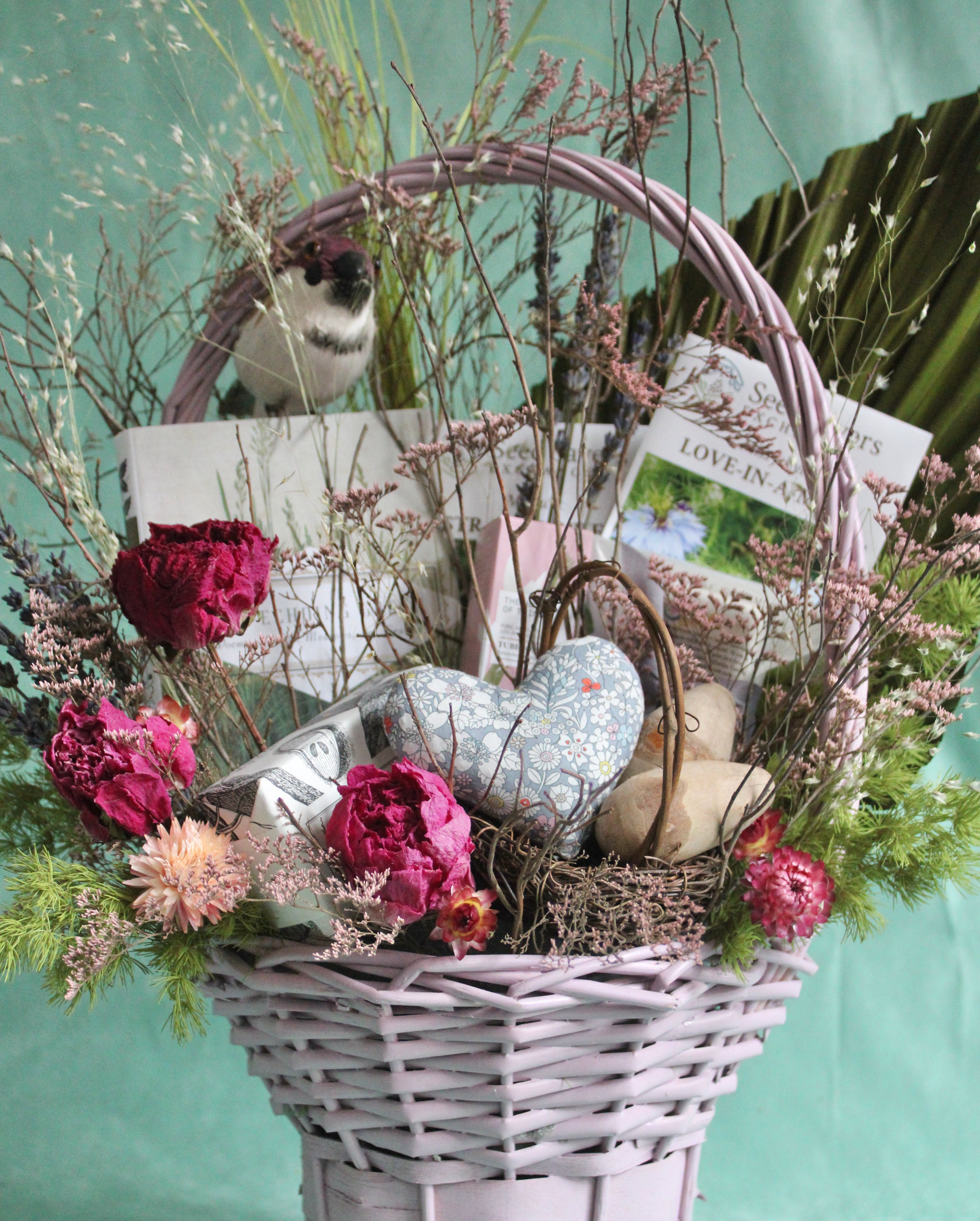 The Art of Filling a Springtime Easter Basket – Roxanne's Dried Flowers