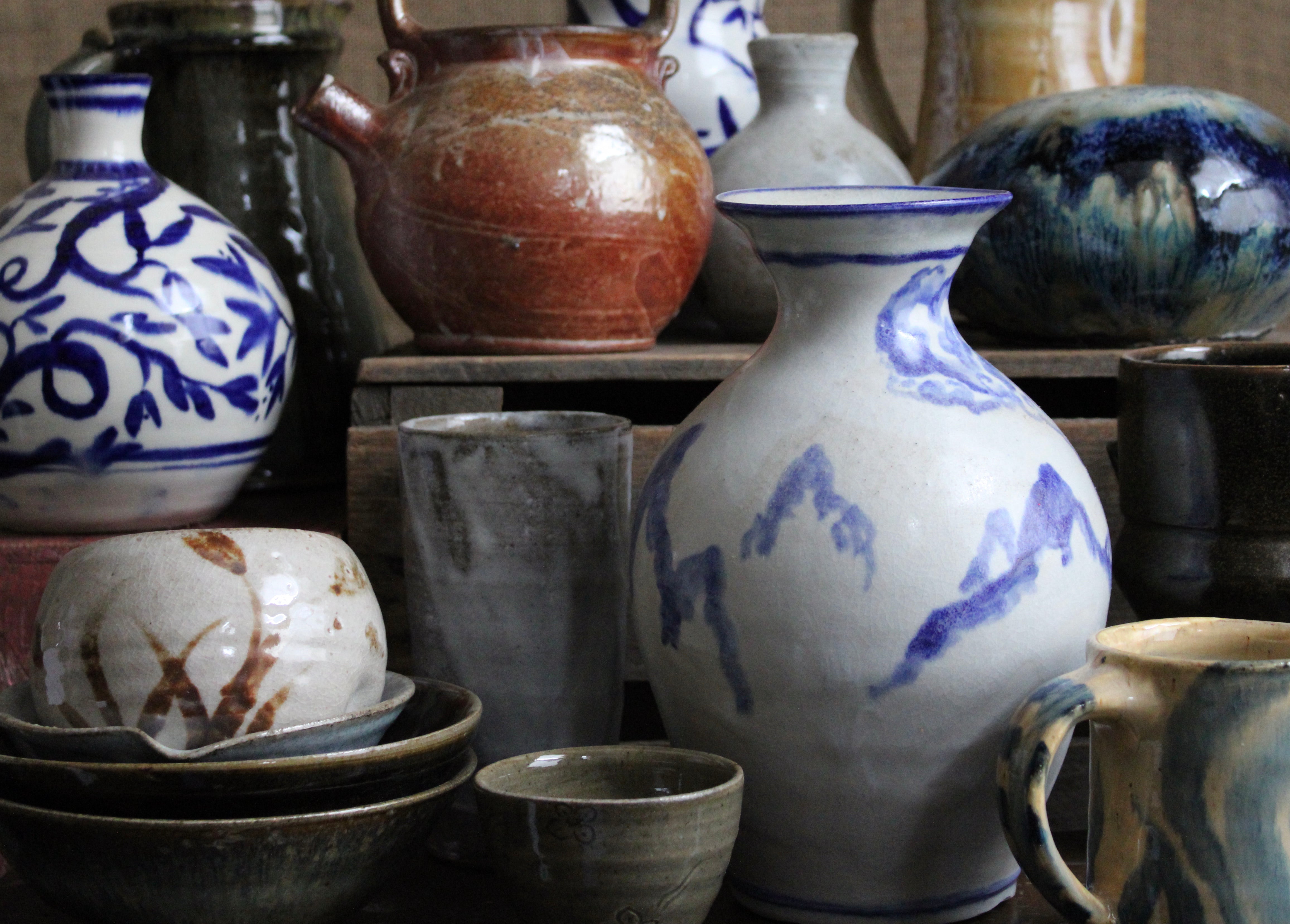 Local Pottery – Roxanne's Dried Flowers